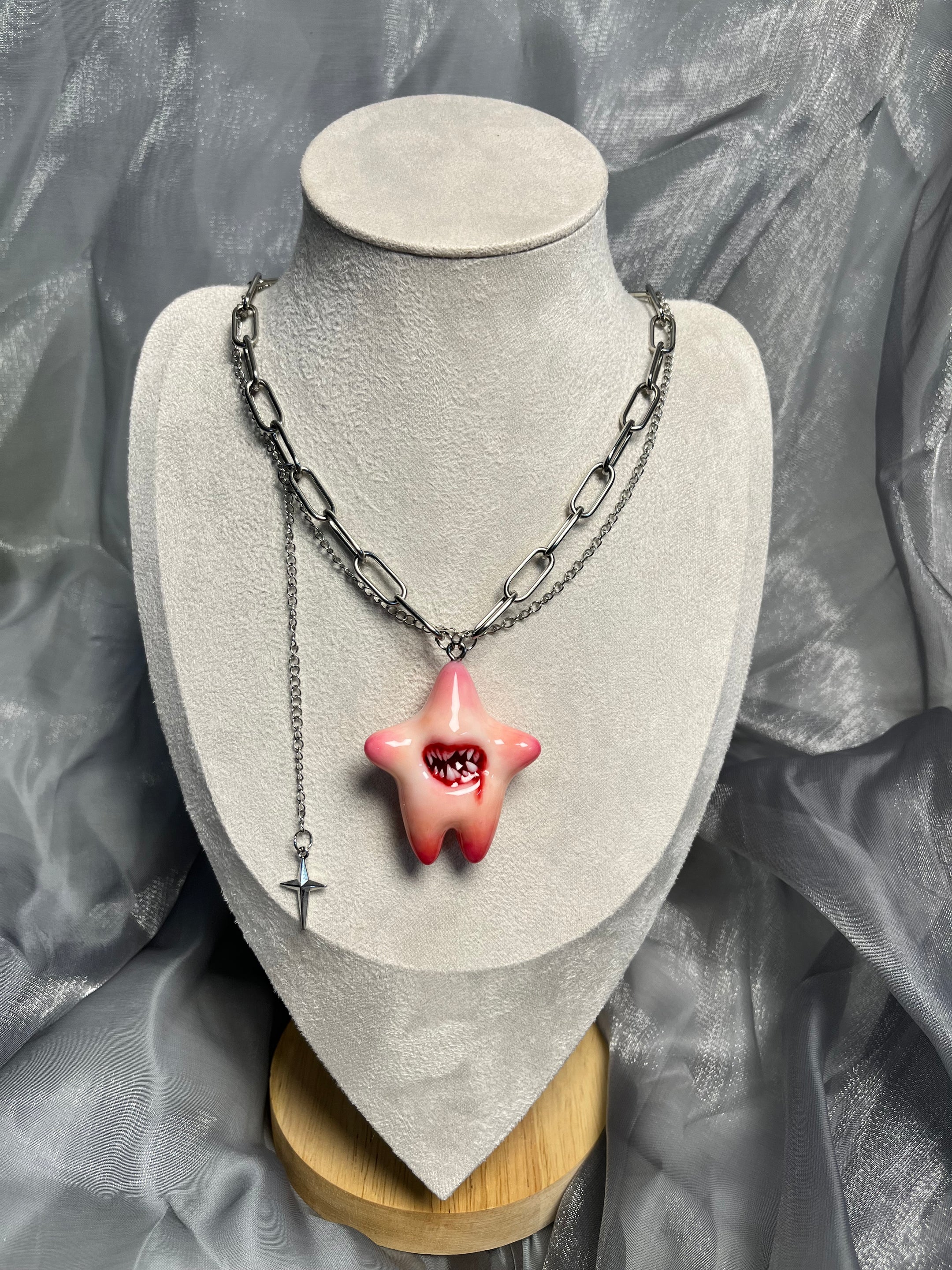 Horror, Blood & Eye Pendant,Bracelet Gothic Jewelry Handmade Butterfly ...